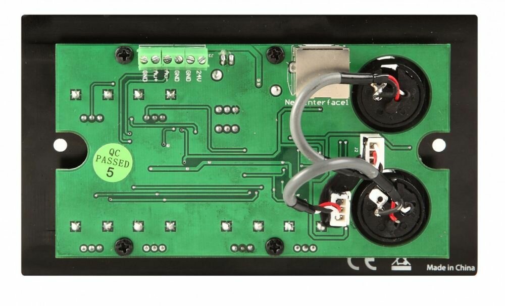 PROEL LOC02 настенная панель, два микрофонных входа XLR3