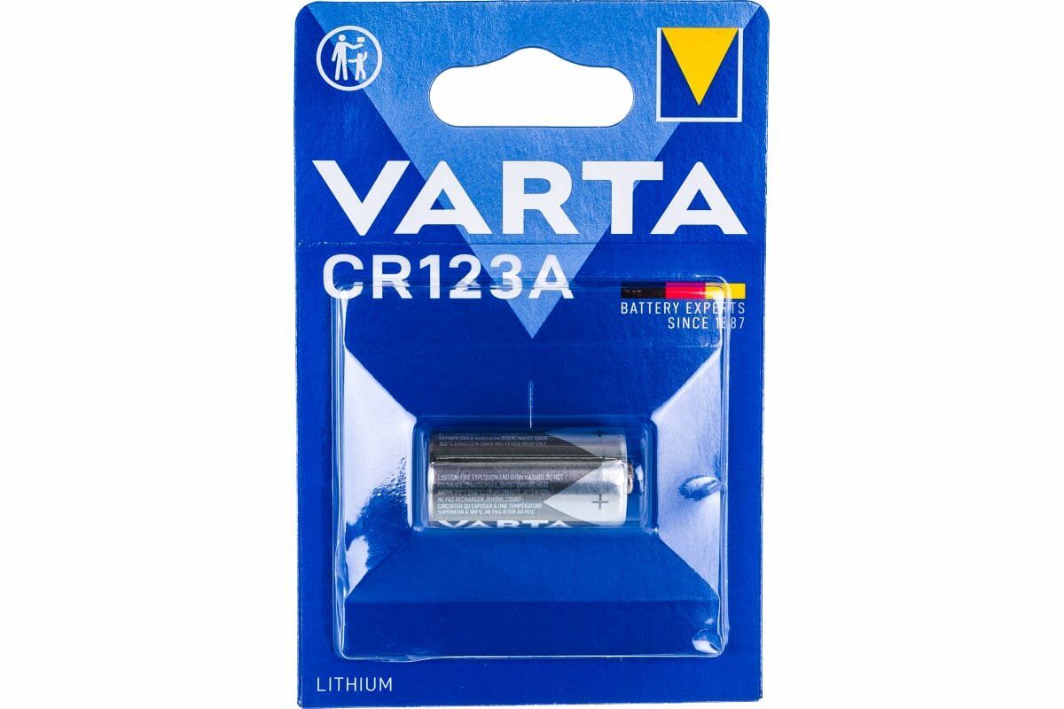 Varta Элемент питания PROFESSIONAL CR123A 6205301401