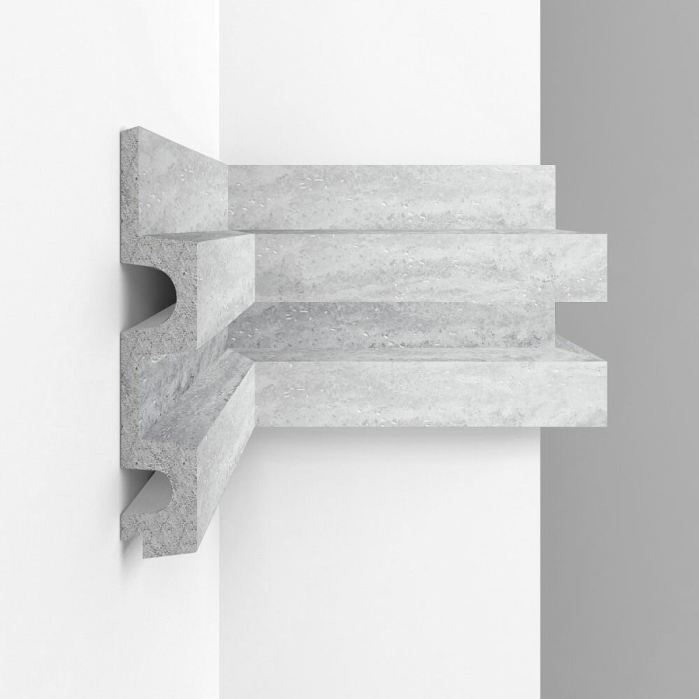 Панель Декоративная Decomaster D302-1634ДМ В122хШ21хД2900 мм / Декомастер.