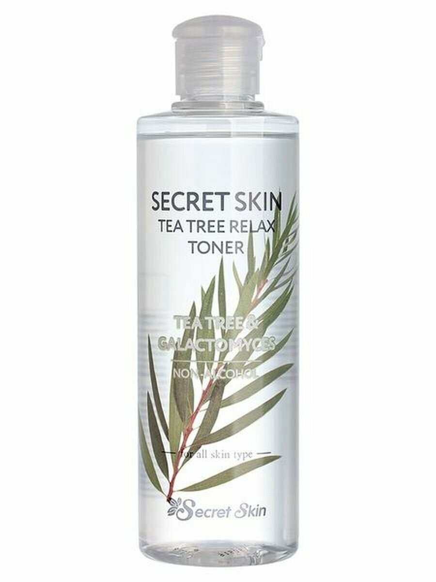 SECRET SKIN Тонер для лица с экстрактом чайного дерева Tea Tree Relax Toner 250 мл