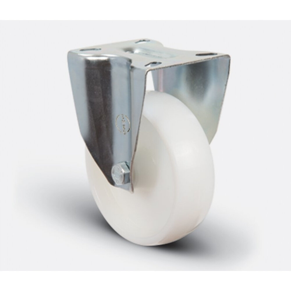 Нейлоновое неповоротное колесо MFK-TORG EM02-ZKZ-100