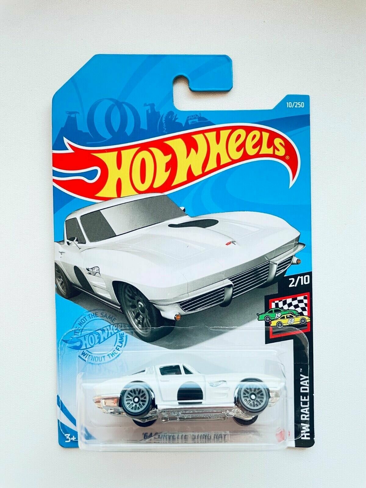 Hot Wheels 2021 64' CORVETTE STING RAY Корвет 10/250 HW Race Day 2/10 Mattel 2021 GTB88
