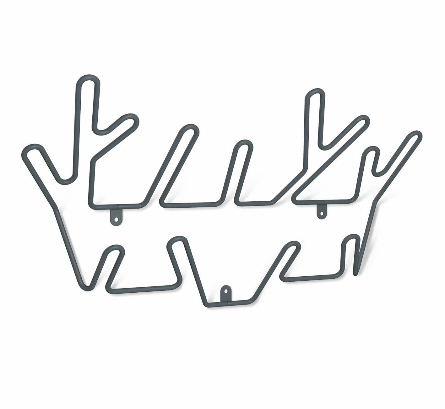 Вешалка Sheffilton SHT-WH36 антрацит 4800902201 258379