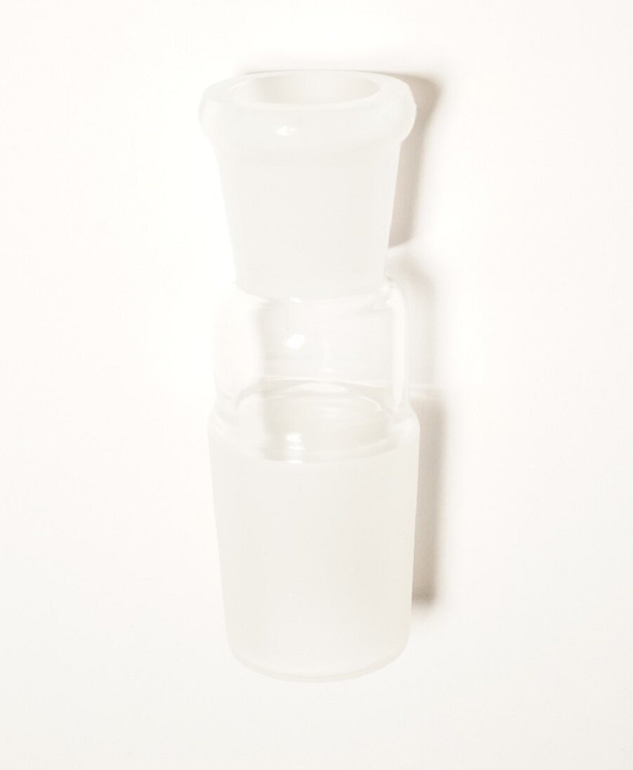 Стеклянный переходник "Керн 24/29-Муфта 14/23" для химической посуды