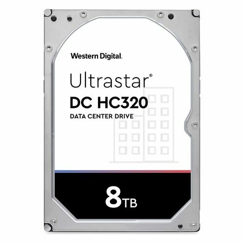 Жесткий диск WD Ultrastar DC HC320 HUS728T8TALE6L4, 8ТБ, HDD, SATA III, 3.5" [0b36452]