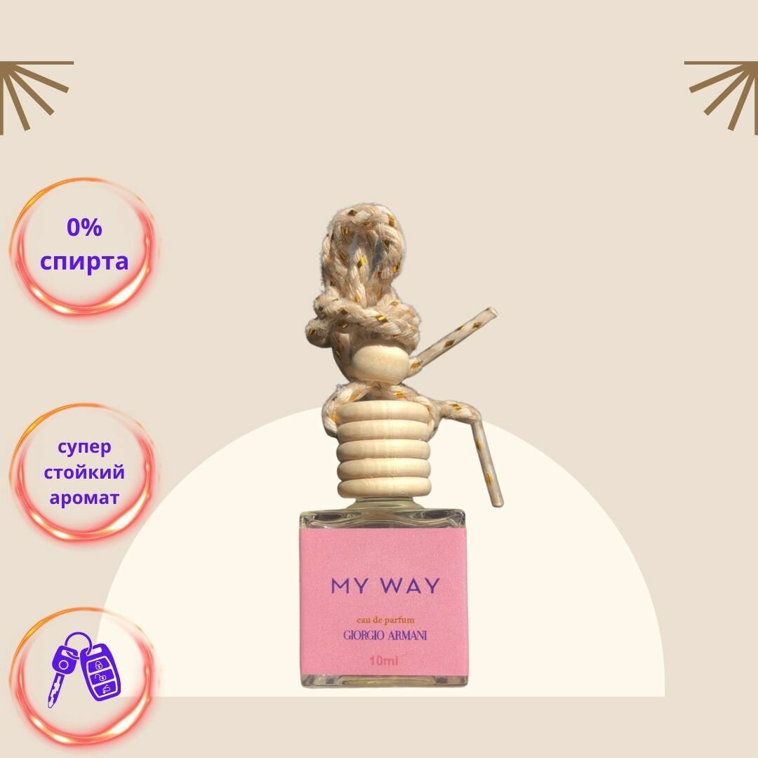 My Way/автомобильный ароматизатор/освежитель
