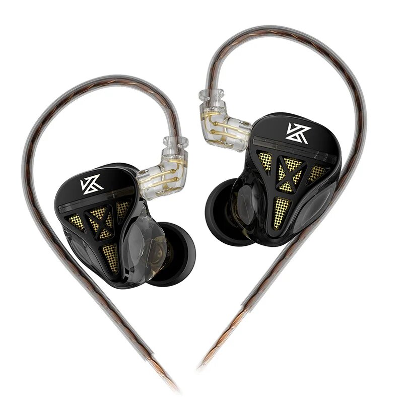 Наушники KZ DQS Bass, Цвет: DQS no mic