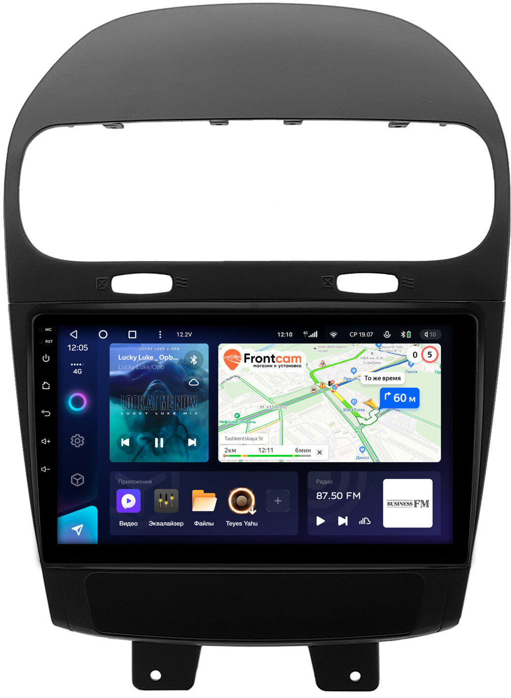 Штатная магнитола Teyes CC3 360 6/128 9" RM-9-1625 Dodge Journey 2011-2020 Android 10 (4G-SIM, DSP, QLed)
