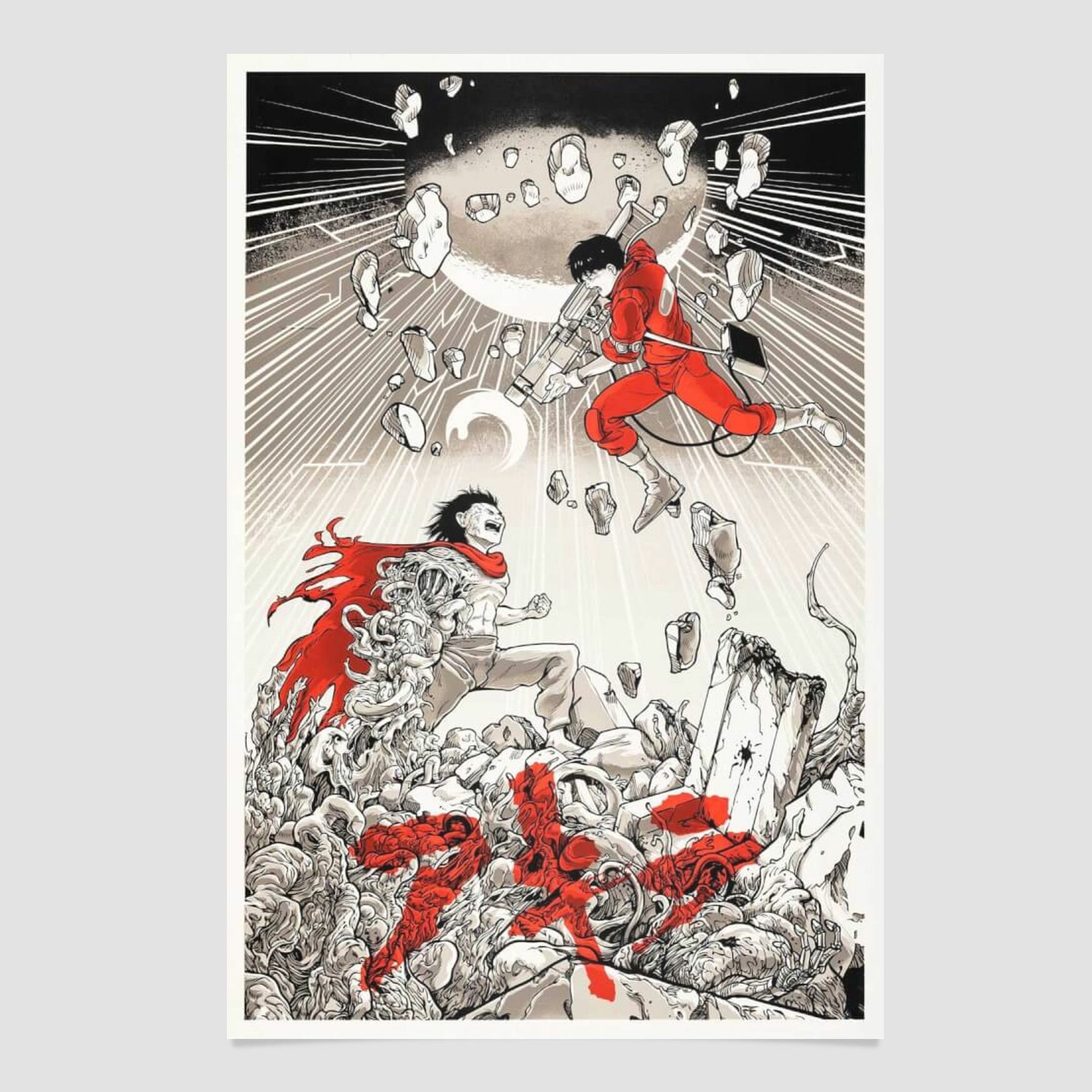 Постер (плакат) по аниме Акира 40x60 см. от Poster4me