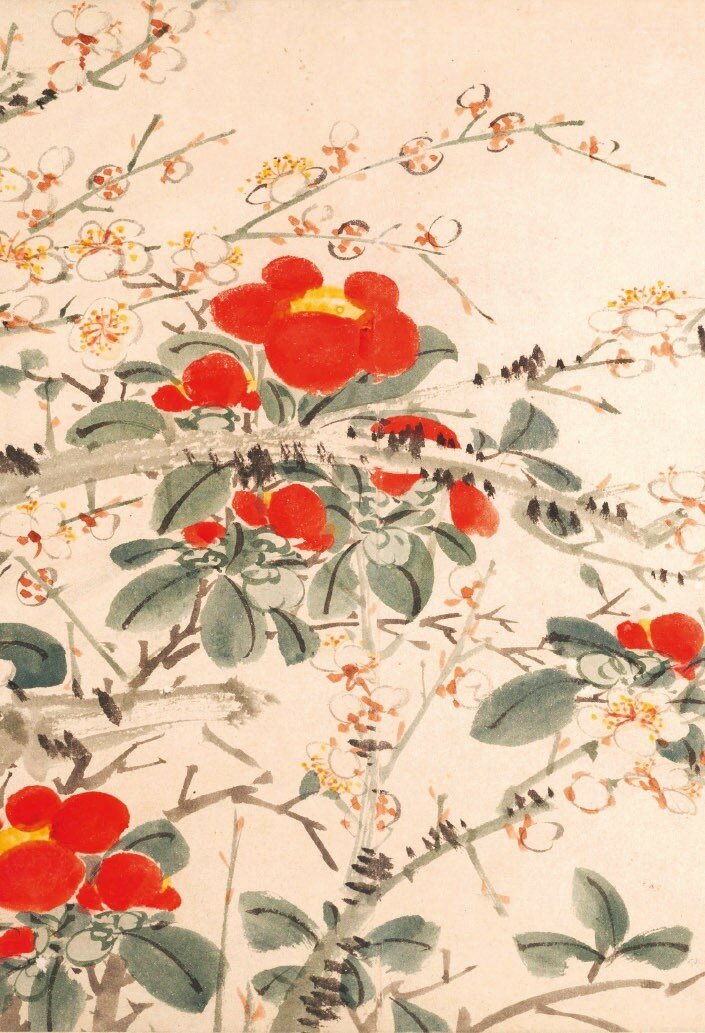 Садовые цветы. Сакура, 18 листов