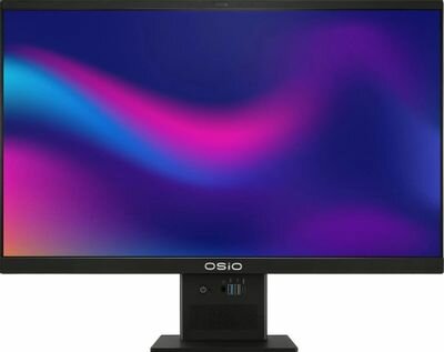 23.8" Моноблок OSIO BaseLine B240i-004b Full HD, Intel Core i3 1115G4, 8ГБ DDR4, 512ГБ SSD, Windows 11 Pro, черный B240I-004B