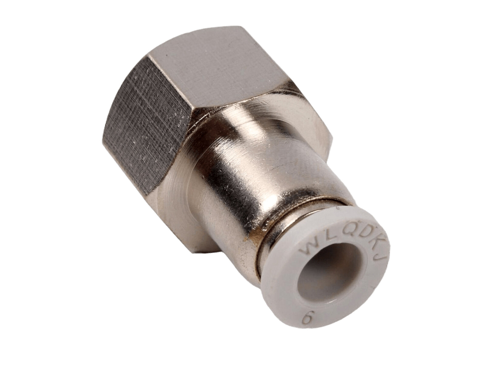 Фитинг пневматический прямой с внутренней резьбой PCF6-02-1/4