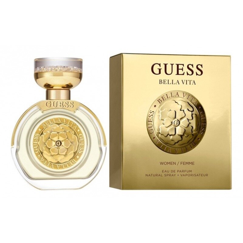 Туалетная вода GUESS "Bella Vita", женская, цветочно-фруктовая, 50 мл