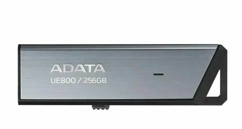 Флешка USB (Type-C) A-Data UE800 256ГБ, USB3.2, серебристый aeli-ue800 ...