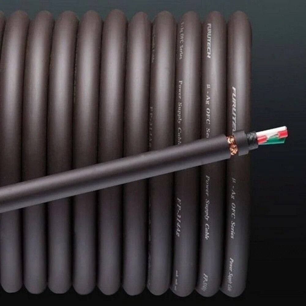 FURUTECH FP-314Ag посеребренный кабель питания 5 м 0.5m (1.64ft )