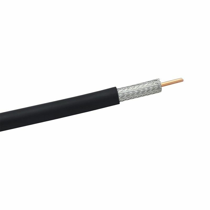 Кабель коаксиальный HOMO ANTENNIUS 10D-FB PVC, медная жила, 50 Ом, 10 метров