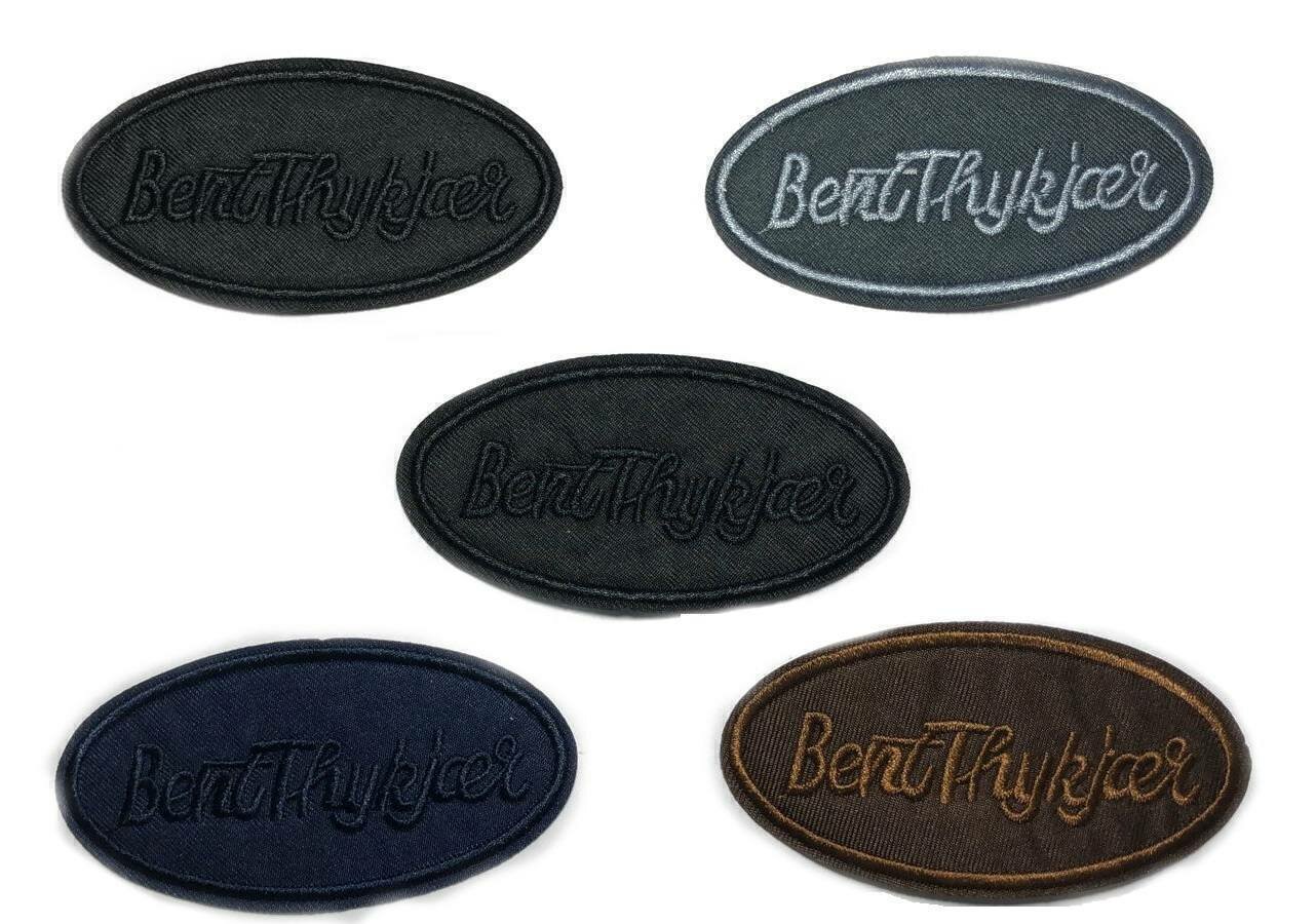 Набор термоаппликаций (нашивка-патч) / Нашивка на одежду, 5 шт./ Bent Thykjaer