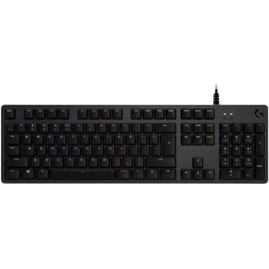 Клавиатура Logitech G512 Red Linear проводная черный (920-009374)
