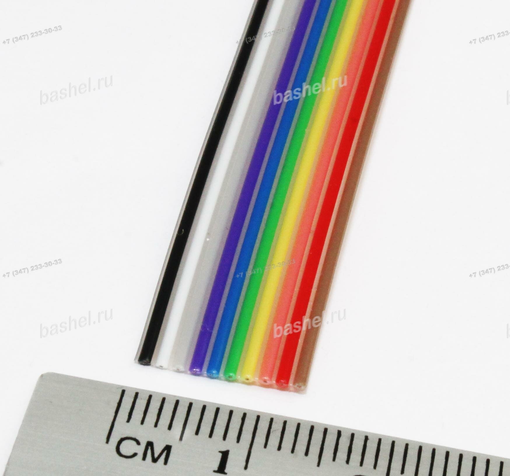 Шлейф RCA-10 цв. (1 м)