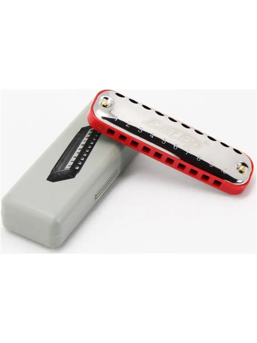Диатоническая губная гармошка C EASTTOP T10-1 C RED COMB