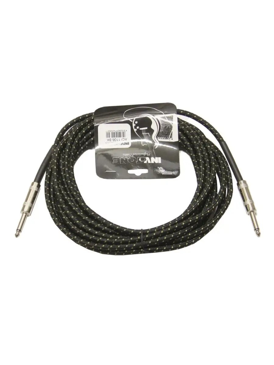 Гитарный кабель 6,3 джек моно - 6,3 джек моно