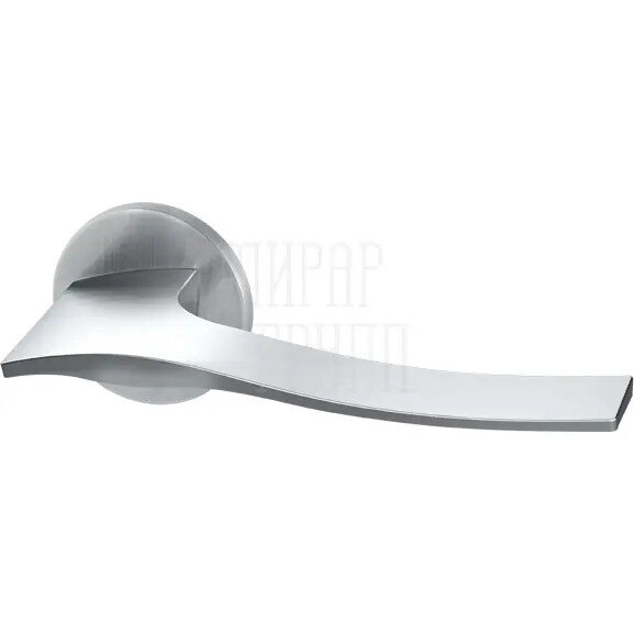 Дверная ручка Armadillo на круглой розетке "AQUA" URS итальянский тисненый