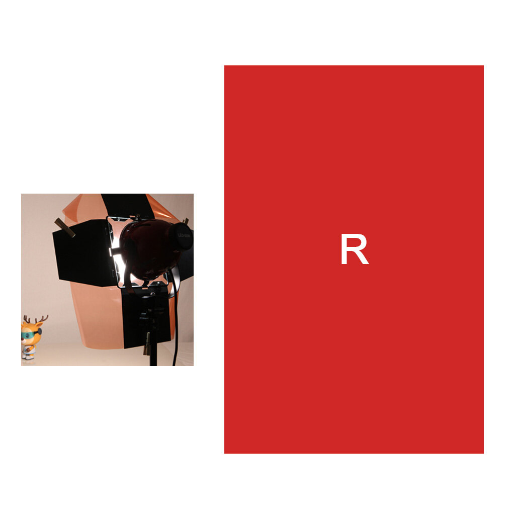 Фильтровальная бумага красного цвета фары, бумага цветовой температуры, бумага мягкого света-красный