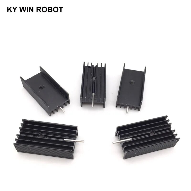 5 шт. радиаторы охлаждения KY WIN ROBOT Heatsink 30x15x10 мм