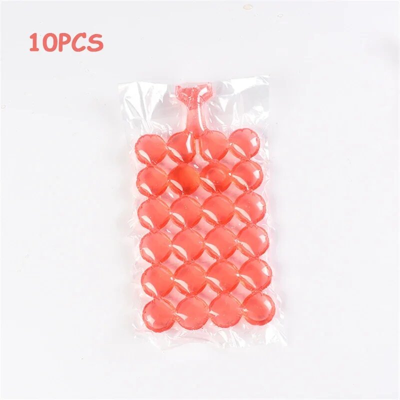 Одноразовые пакеты для льда в форме сердца 10 шт. 10 PCS Round