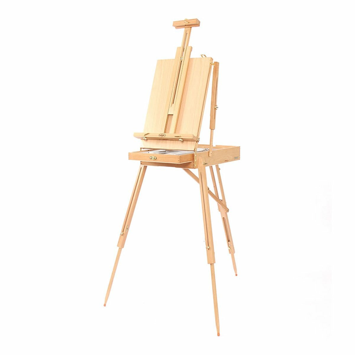 Этюдник Гамма "Московская палитра", 78x100x145(183)см, для холста 87см, с ремнем, бук (2308206)