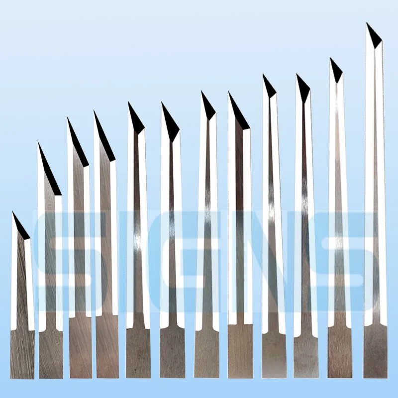 10 шт, удлиненный длинный вибрирующий нож с двумя краями для JWEI IECHO AOKE, универсальное лезвие, губка EVA, Foma EPE, жемчужный хлопок 120x6x1x105mm