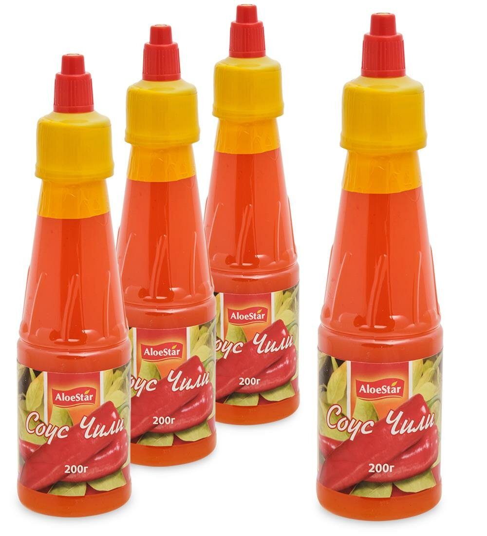 Соус чили "AloeStar", для мяса и птицы, 200 мл, 4 шт, Вьетнам