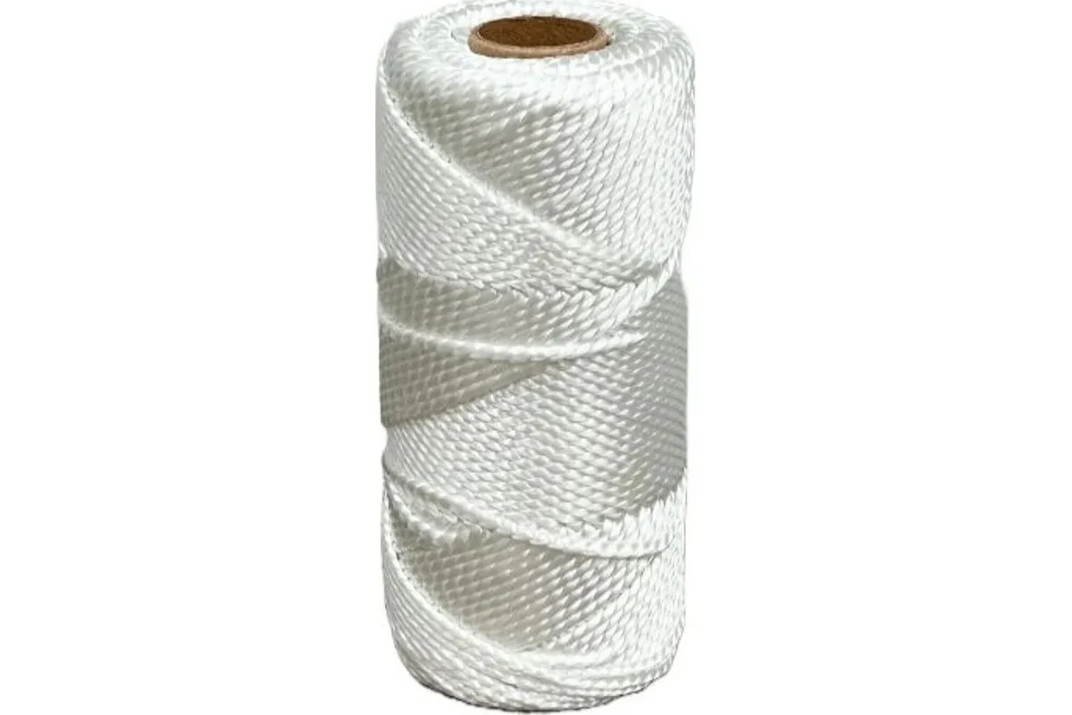 Нить полиамидная крученая 2 мм белая 100 м STARFIX (SMP-77468-100)