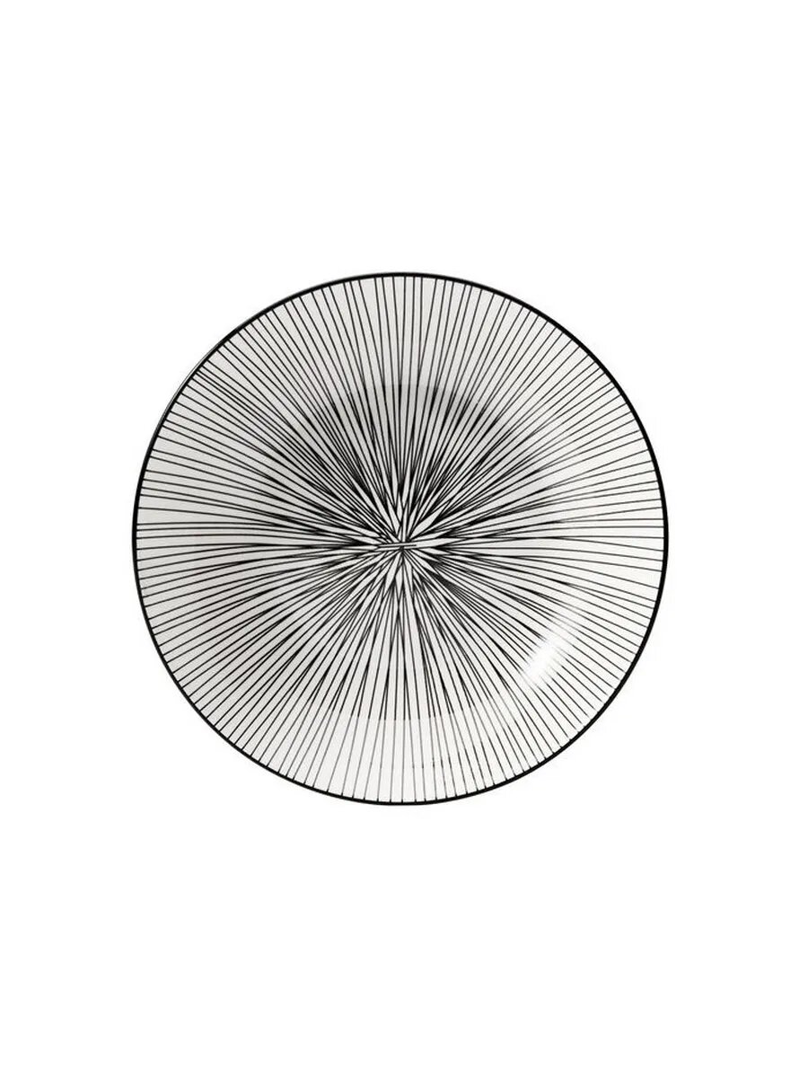 Тарелка суповая Apollo Reclipse 20см белый, фарфор