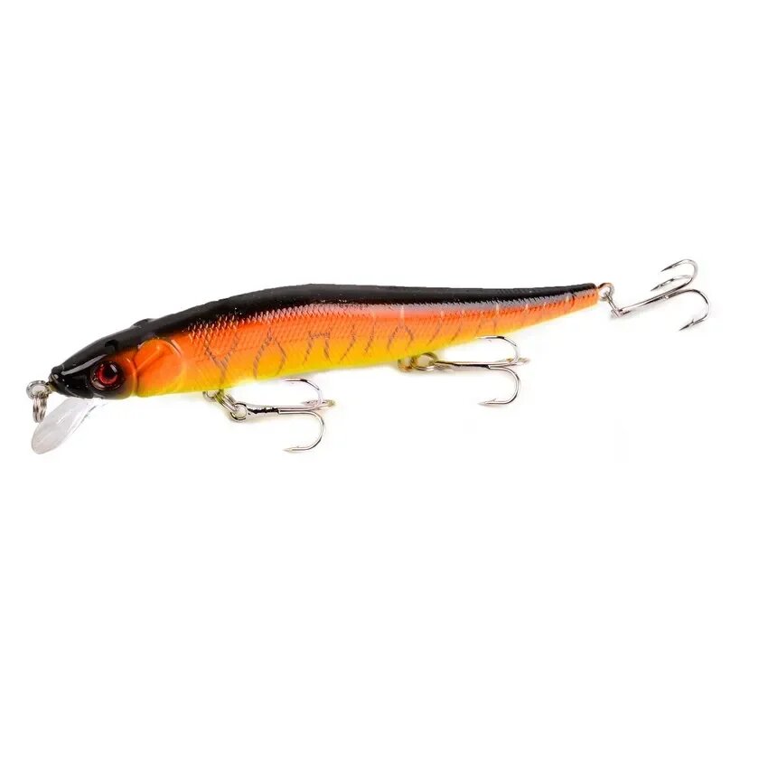 AOrace Minnow рыболовная приманка 11,5 см Оранжевый, B