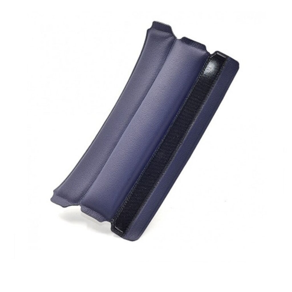 Подходит для разъема для наушников Bose QC35 /25 серии кожаный чехол на липучке-синий