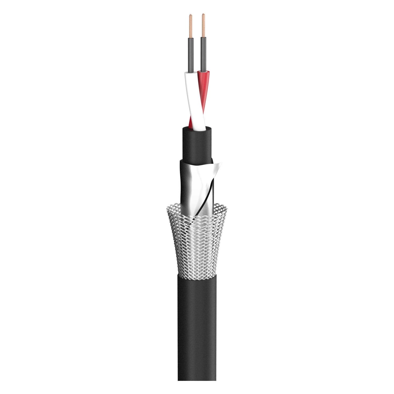 Микрофонный кабель Sommer Cable 200-0281 SC-Carbokab 225 Black 100.0m, катушка