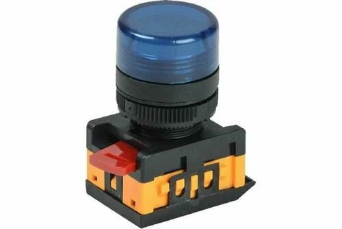 Световой индикатор AL-22&25TE 230VAC (синий), 1шт