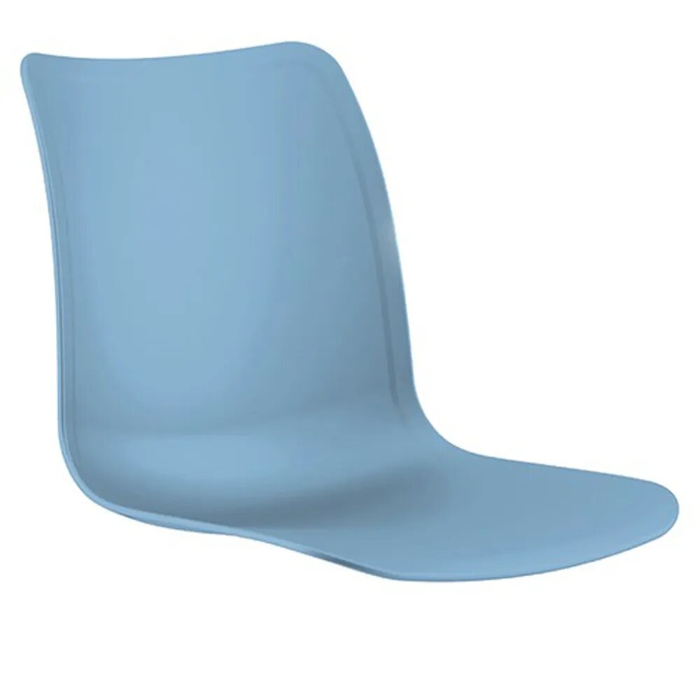 Сиденье IVARS COLLEGE SH25, влагостойкое, пластик, цвет синий, нагрузка до 120кг