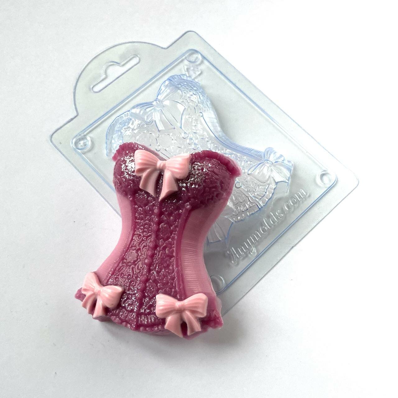 Корсет молд из толстого пластика для мыла и шоколада