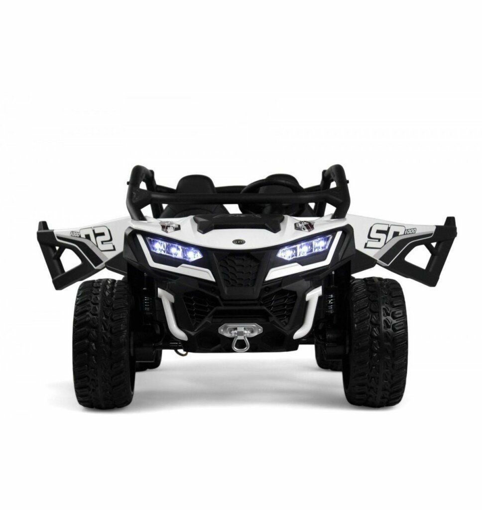 Электромобиль детский багги "HC-601", белый, 12В/10Ач, привод 4WD