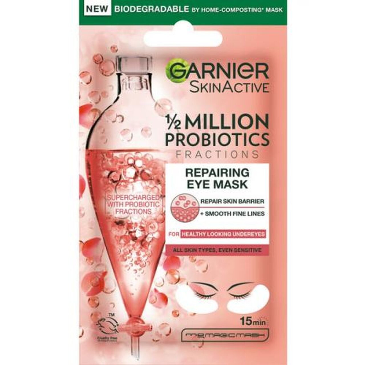 Garnier Патчи для глаз восстанавливающие увлажняют кожу вокруг глаз и снимают усталость