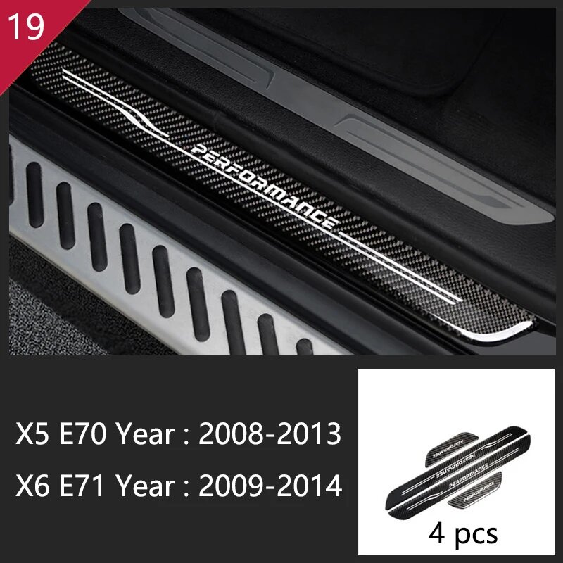 Накладка на порог BMW X5 E70/X6 E71, Type 19