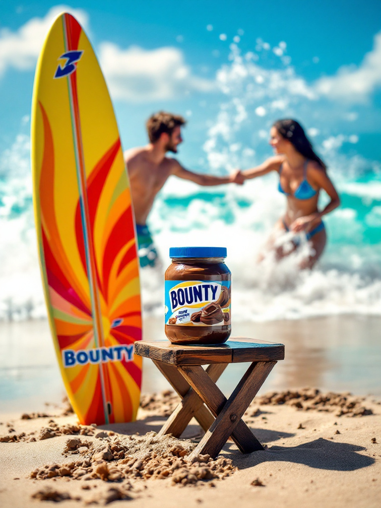 Шоколадная Паста "Море Кокоса", натуральная, с витаминами, 800г