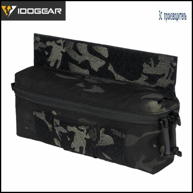 Подсумок IDOGEAR тактический напашный утилитарный Поясная сумка для живота с ферро допингом 3584