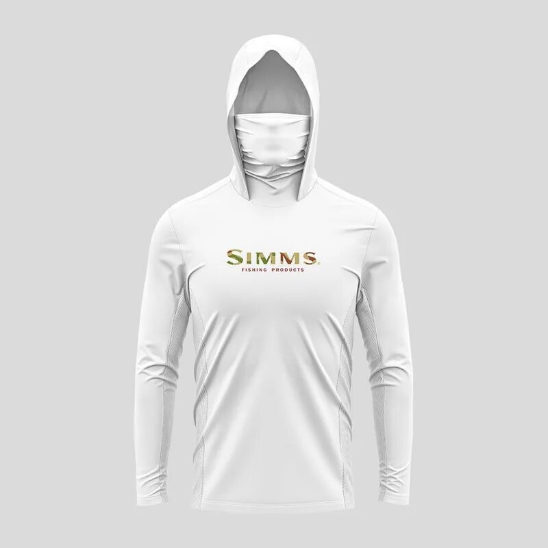 Толстовка с длинным рукавом SIMMS, футболка, защита от солнца, рыболовный костюм