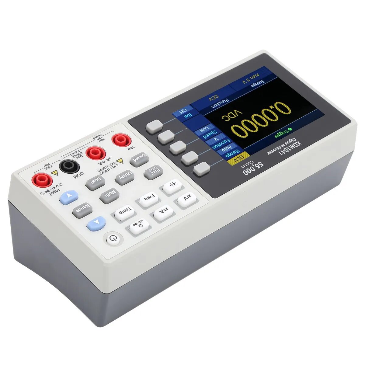 XDM1041 3,5-дюймовый ЖК-мини-настольный цифровой мультиметр, измеритель истинной среднеквадратичной температуры