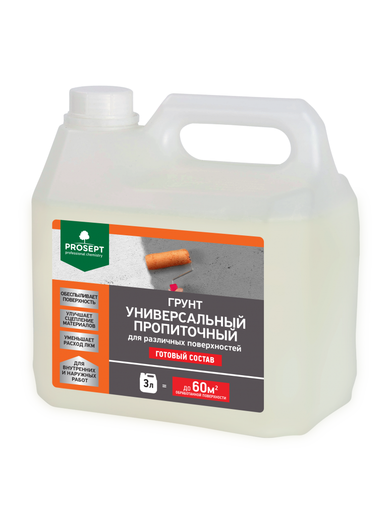 Грунт Универсальный Prosept 3л 050-3 / Просепт.
