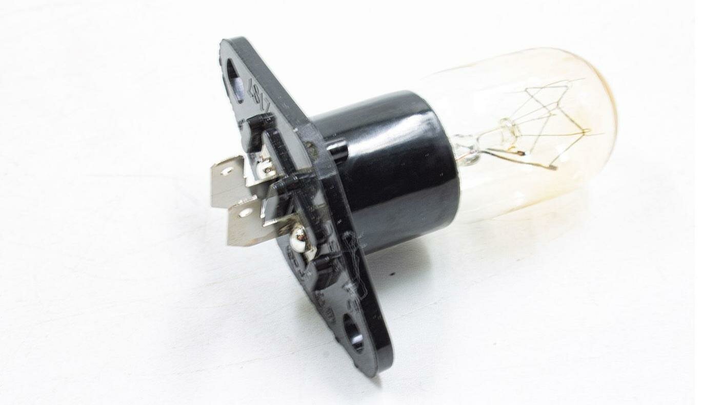 Лампочка для микроволновки Bosch, Siemens, NEFF, HF12, HF25 (606322), стекло, металл