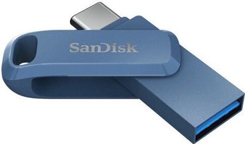 Флеш Диск SanDisk SDDDC3 256Gb , USB3.1 Type-C, синяя